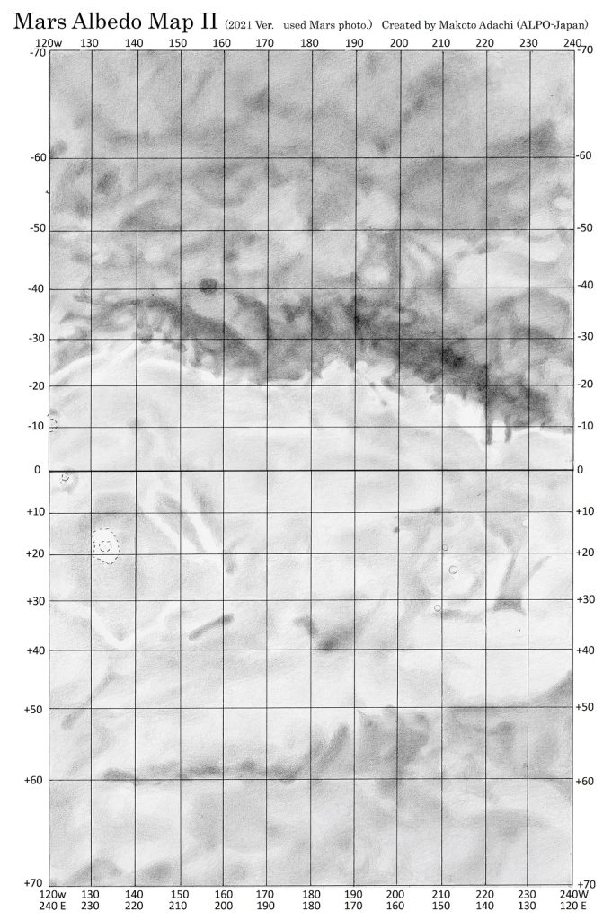 Maps of Mars – British Astronomical Association