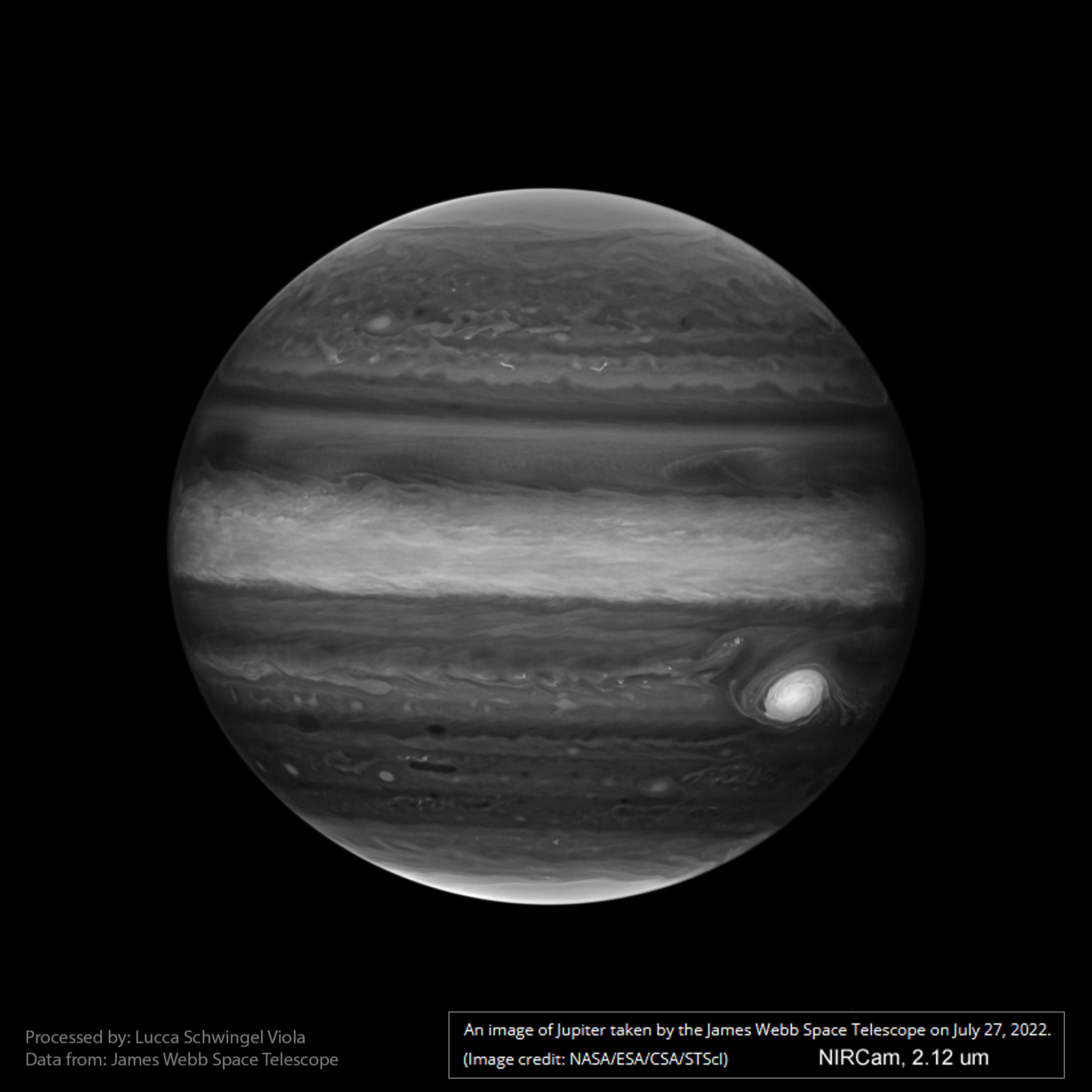 Jupiter viewed by JWST – British Astronomical Association