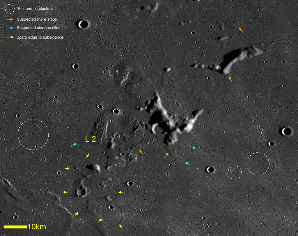 Lunar volcanic complex north-west of Lichtenberg – British Astronomical ...