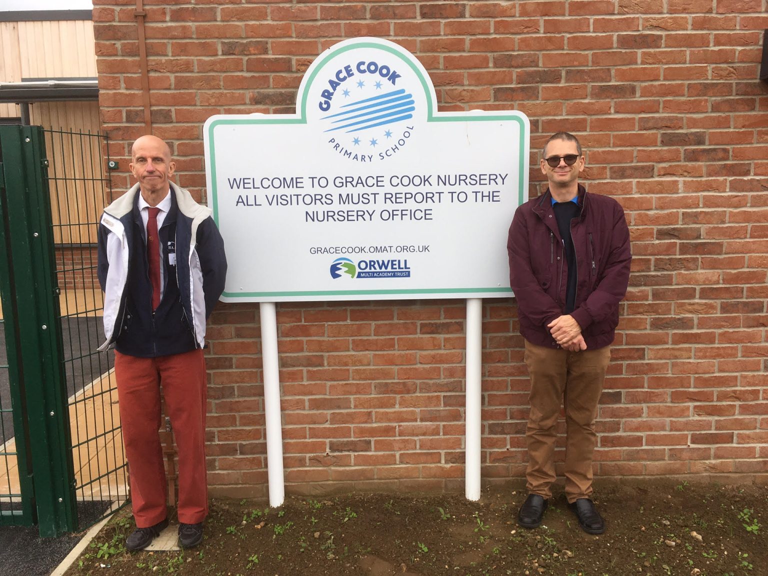 Official opening of Stowmarket school honouring Alice Grace Cook ...