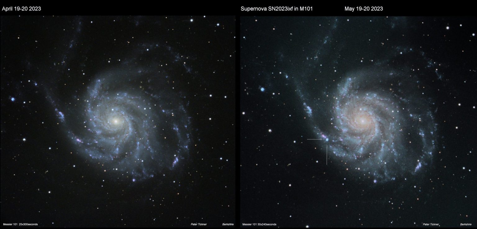 Bright Supernova in M101 – British Astronomical Association