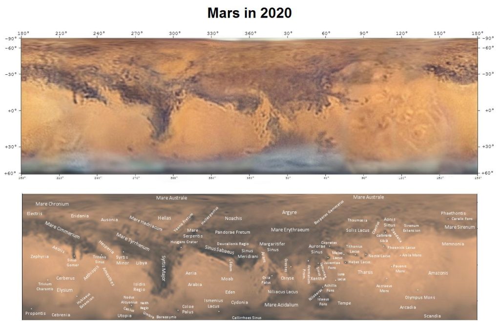 The opposition of Mars, 2020: Part I – British Astronomical Association
