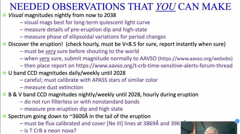 Preparing for the next eruption of T CrB – British Astronomical Association