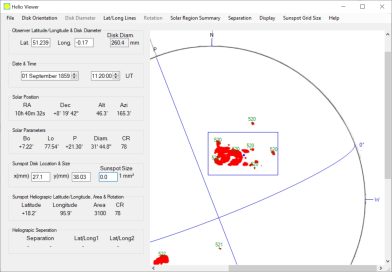 The size of the Carrington Event sunspot group – British Astronomical ...